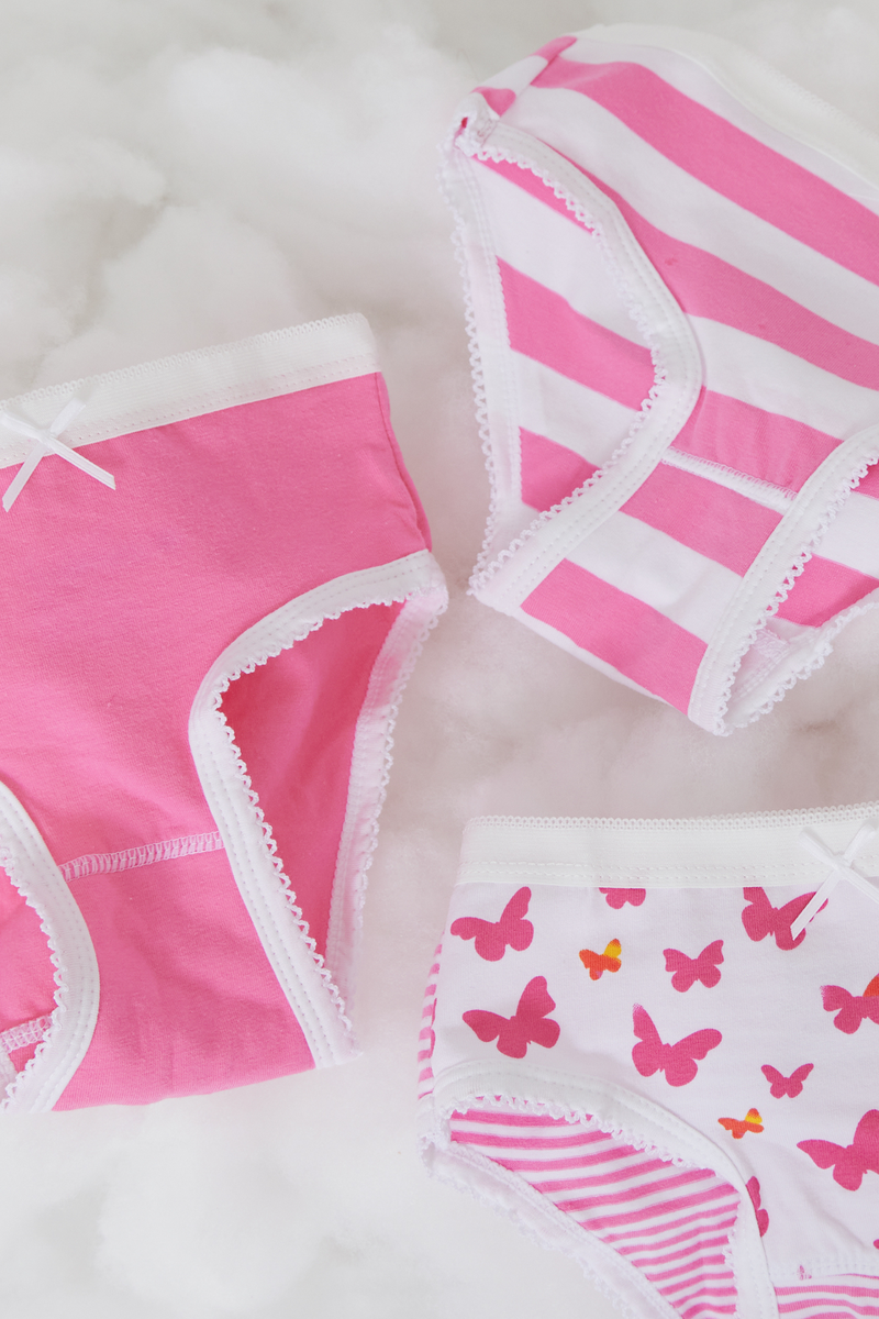 Girls Butterfly Briefs – Feathers USA